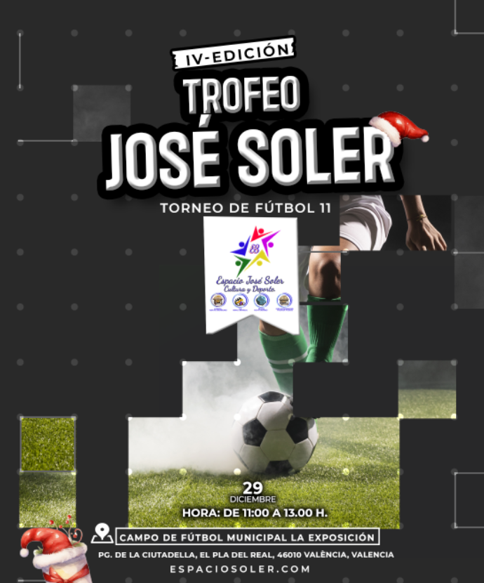 El Trofeo José Soler vuelve a encender la pasión futbolística
